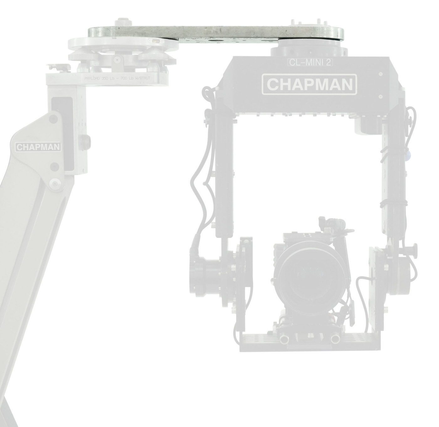 24" Camera Extension 2/cam Plate - Chapman / Leonard Studio Equipment